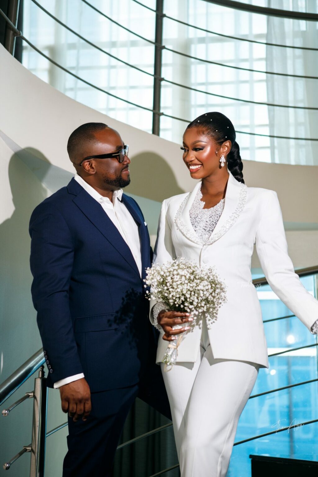 Legally Mr & Mrs! Catch all the Feels of Ify & Yele’s Intimate Civil ...