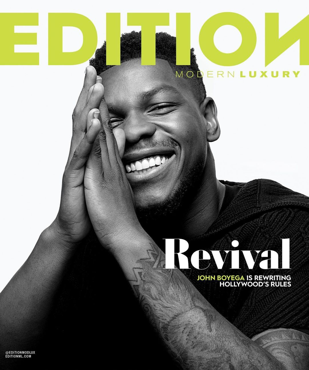 John Boyega is the Latest Cover Star for EDITION Magazine! | BellaNaija John Boyega is the Latest Cover Star for EDITION Magazine! | BellaNaija