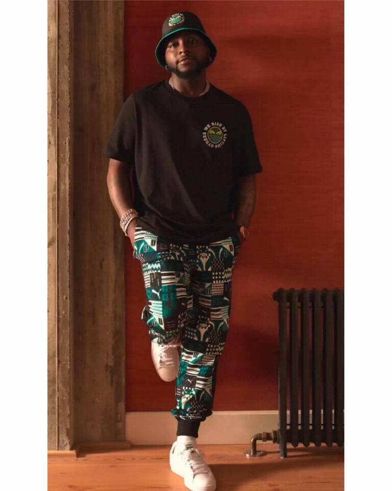 Your First Look at the First PUMA x Davido Collection | BellaNaija