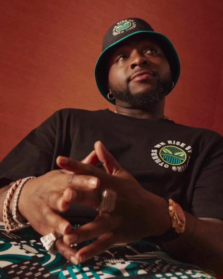 Your First Look at the First PUMA x Davido Collection | BellaNaija