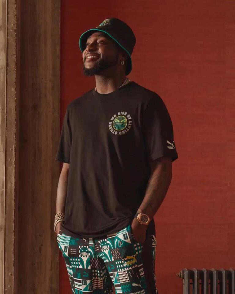 Your First Look at the First PUMA x Davido Collection | BellaNaija