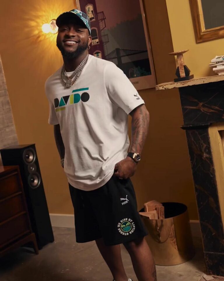 Your First Look at the First PUMA x Davido Collection | BellaNaija
