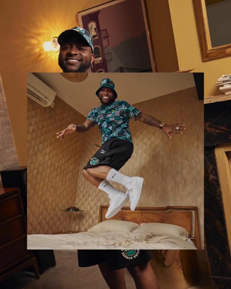 Your First Look at the First PUMA x Davido Collection | BellaNaija