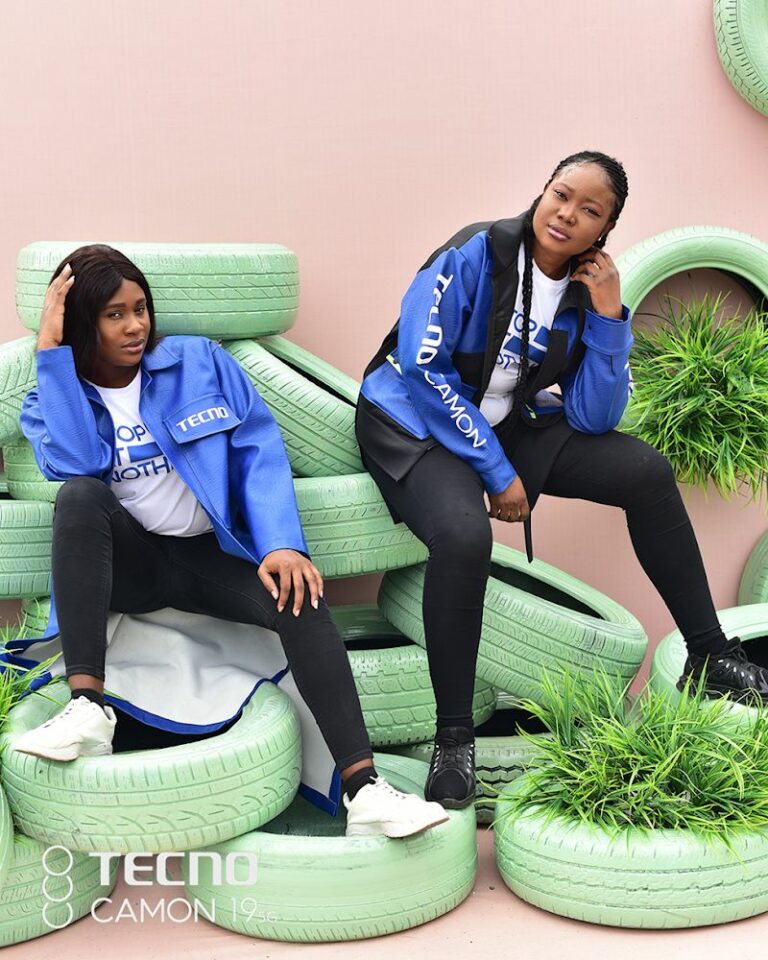 Photos from TECNO’s Photo Booth at the Lagos Fashion Week brought ...