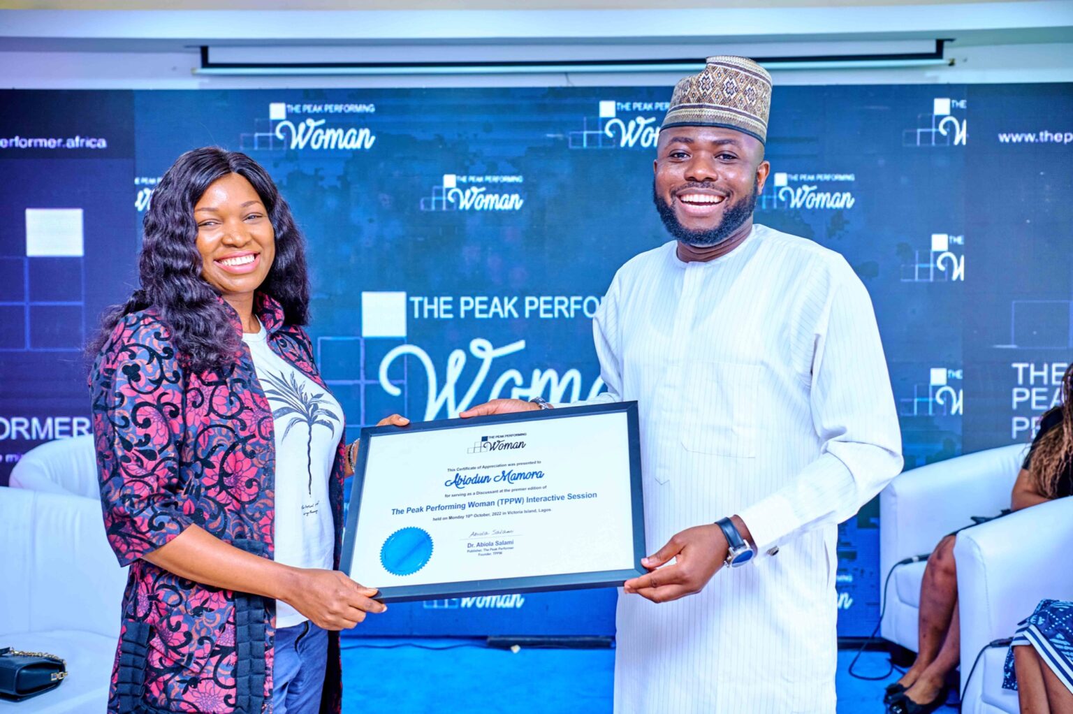 Moments from the Peak Performer Africa’s Interactive Session for Women tagged ‘Overcoming Self ...