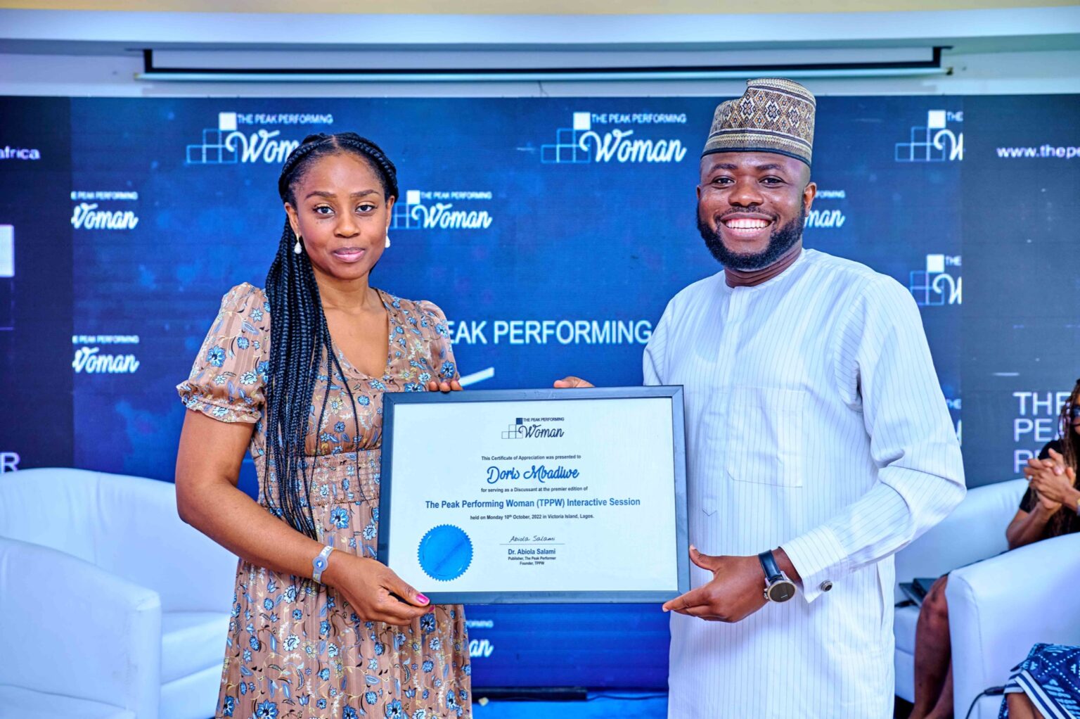 Moments from the Peak Performer Africa’s Interactive Session for Women tagged ‘Overcoming Self ...