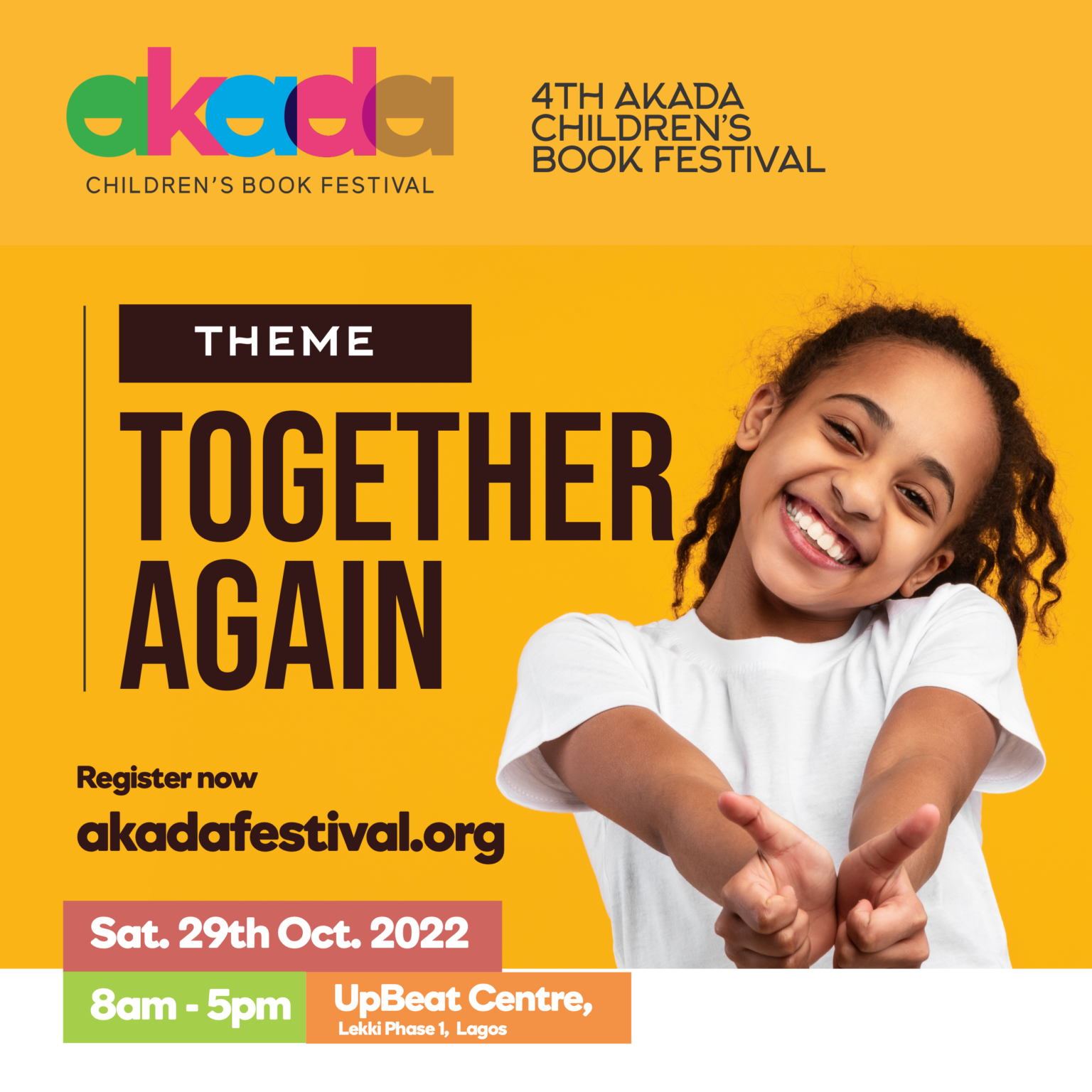 The 3rd Edition of the Akada Children's Book Festival (ACBF) is here ...
