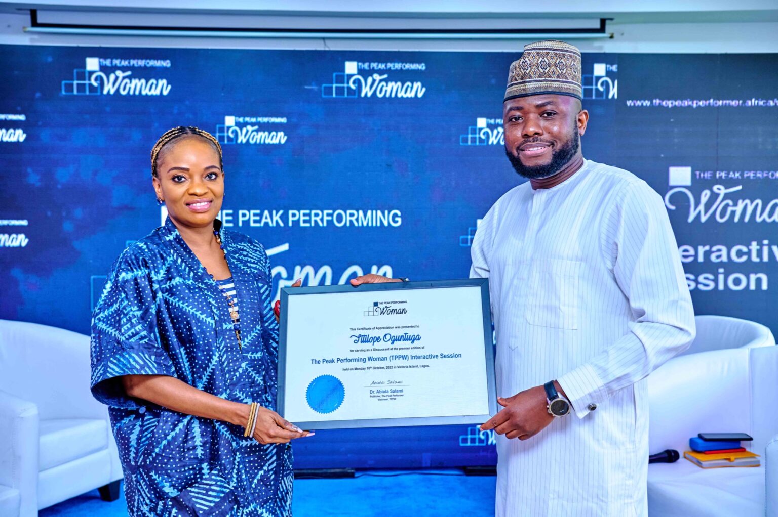 Moments from the Peak Performer Africa’s Interactive Session for Women tagged ‘Overcoming Self ...