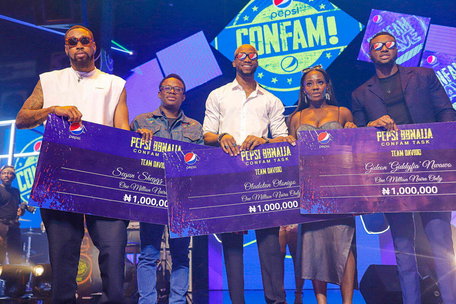 Pepsi Confam Rave: Pepsi Hosts BBN Season 7 Housemates and Present ...