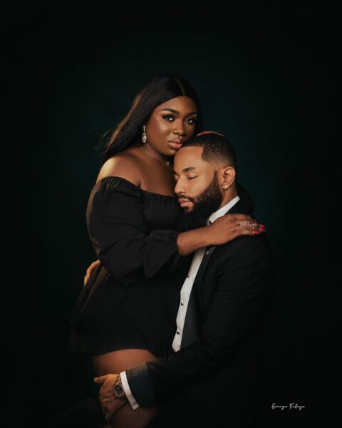 Take In The Sweetness Of Olamide & Paul’s Pre-Wedding Photos | BellaNaija