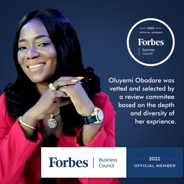 Congratulations! Oluyemi Obadare was Accepted into Forbes Business ...