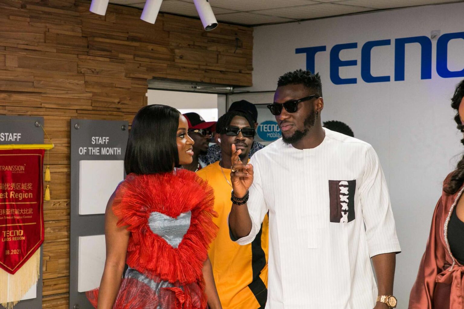TECNO hosts the BBN Season 7 Level Up Housemates + Presented them Gifts ...