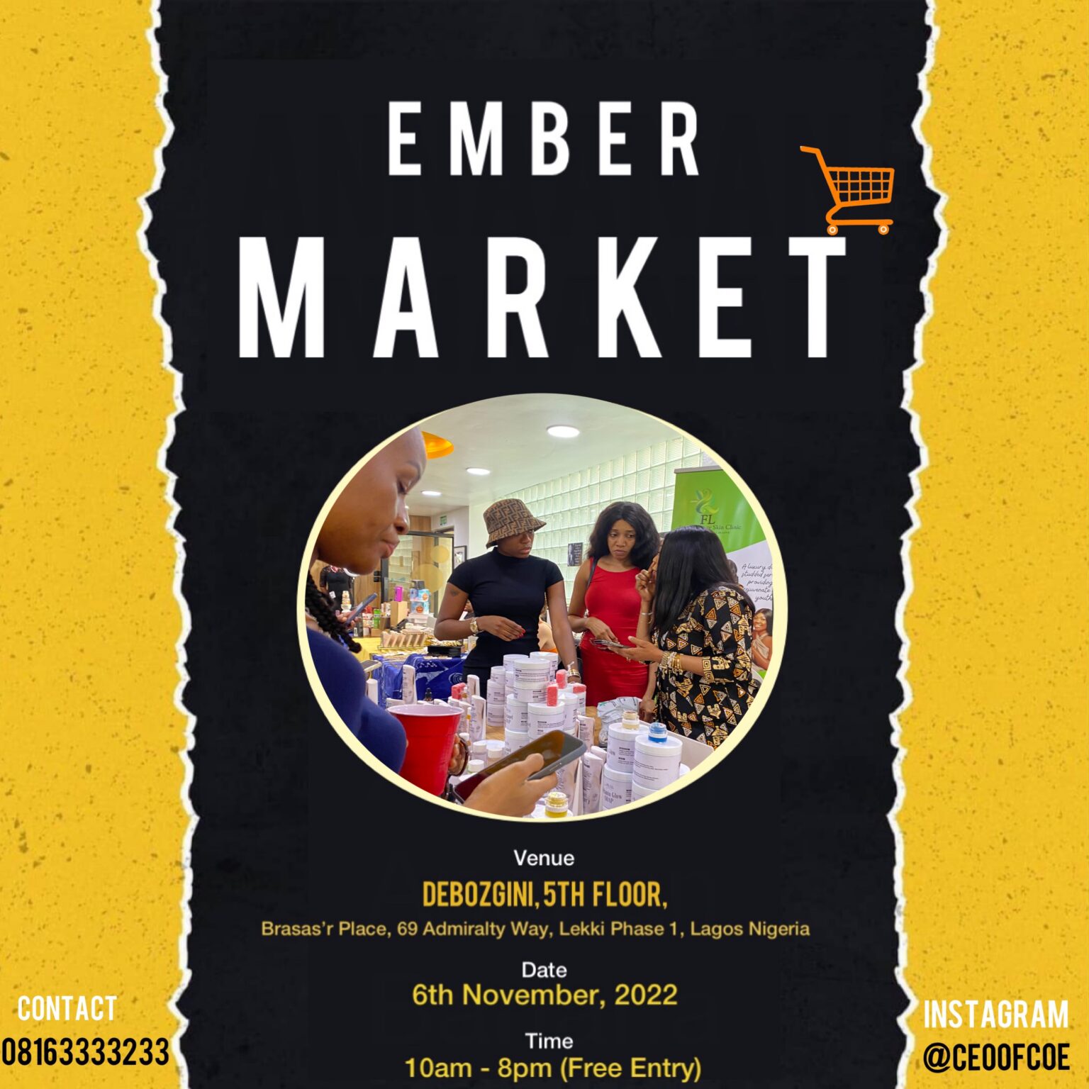Shop, Dance & Network at the Ember Market Vol 1 | November 6th | BellaNaija