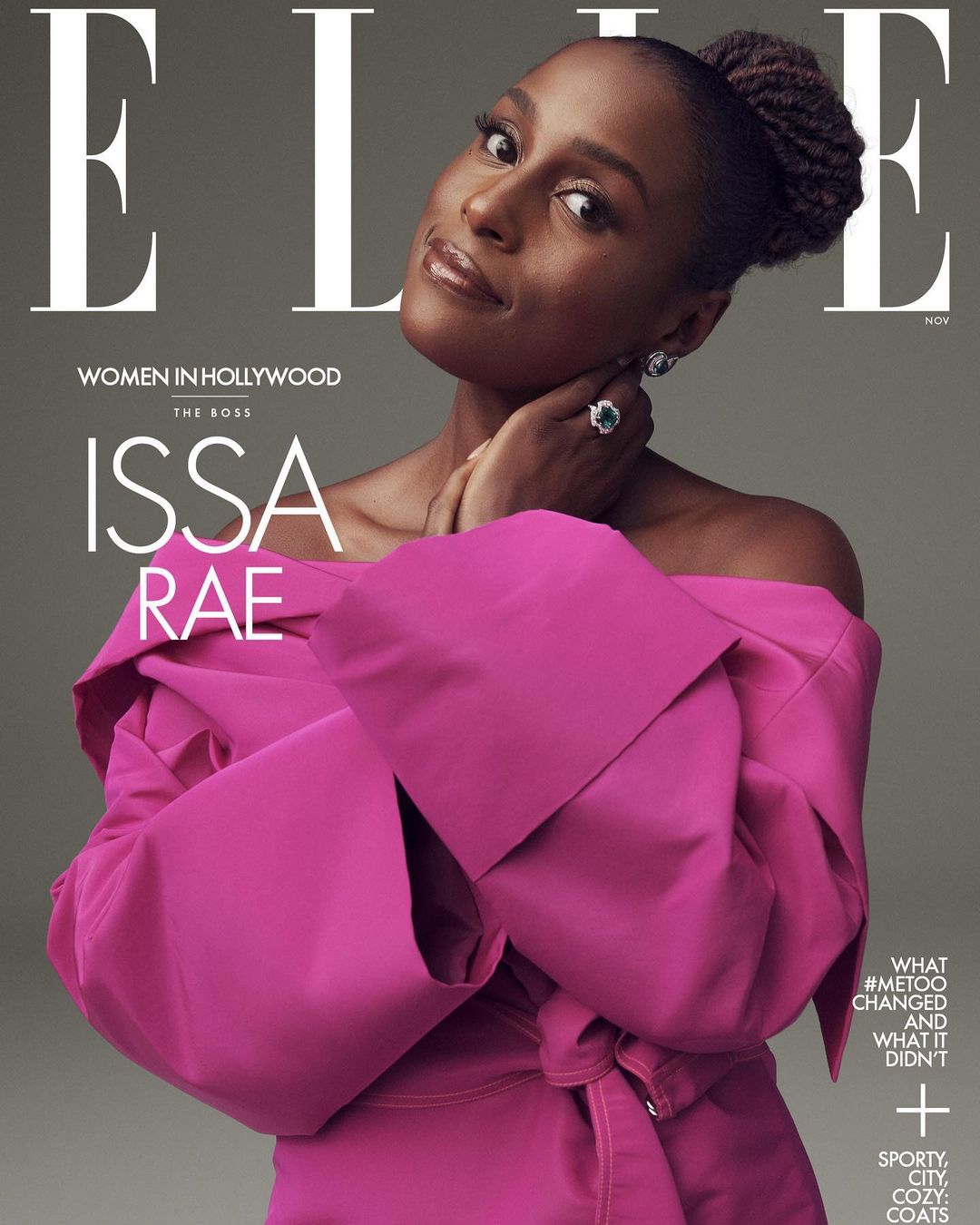 We are Obsessing Over Issa Rae’s Vibrant Looks in Elle Magazine’s Women ...
