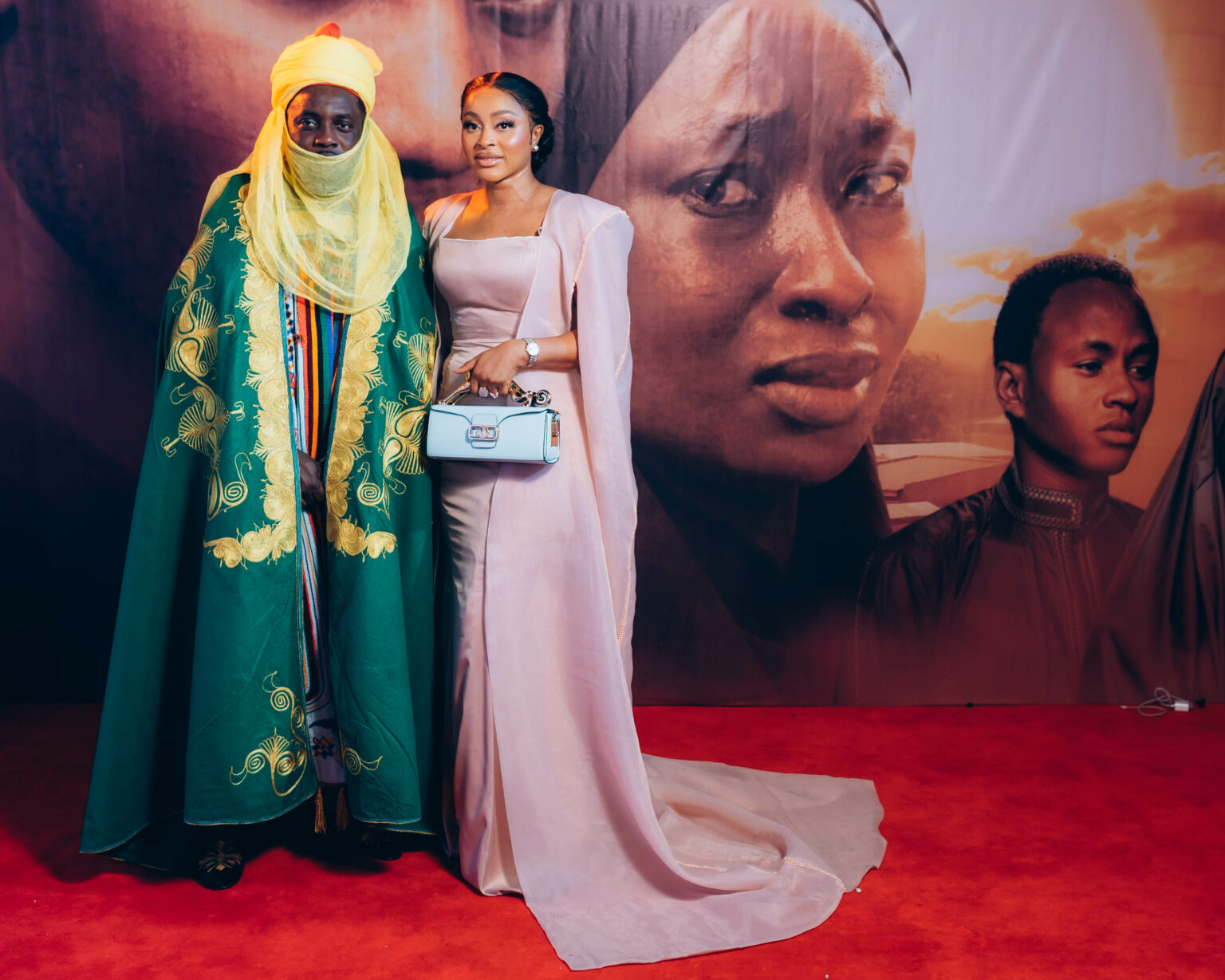 AY & Mabel Makun Brought Their Love to the "Almajiri" Premiere at ...