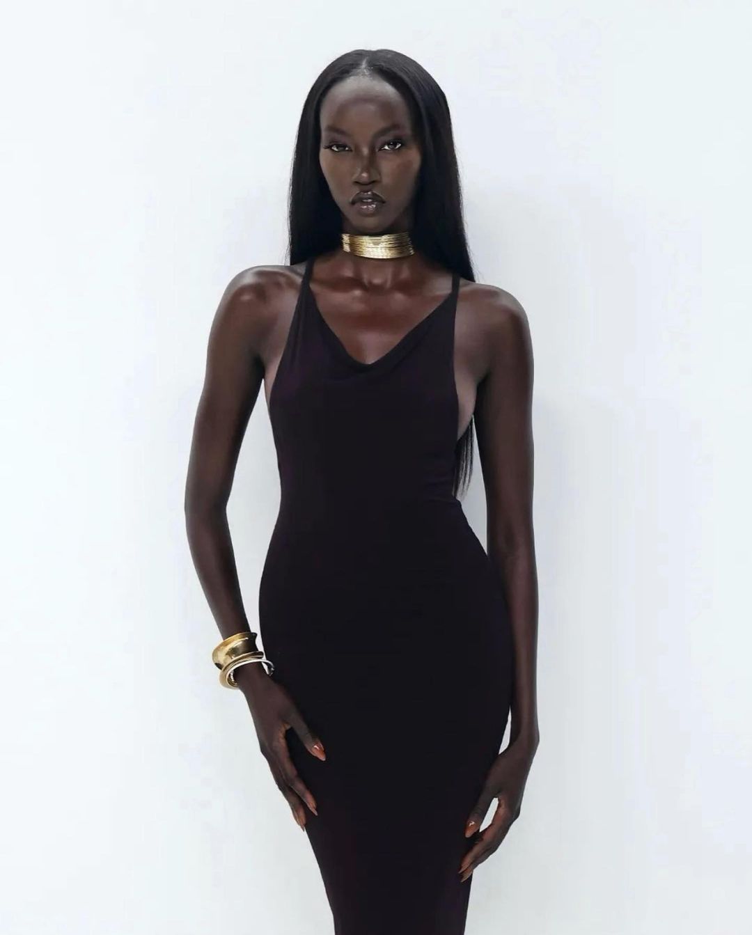 BN Style Spotlight: Anok Yai in Vintage Gucci at the 2022 CFDA Awards ...