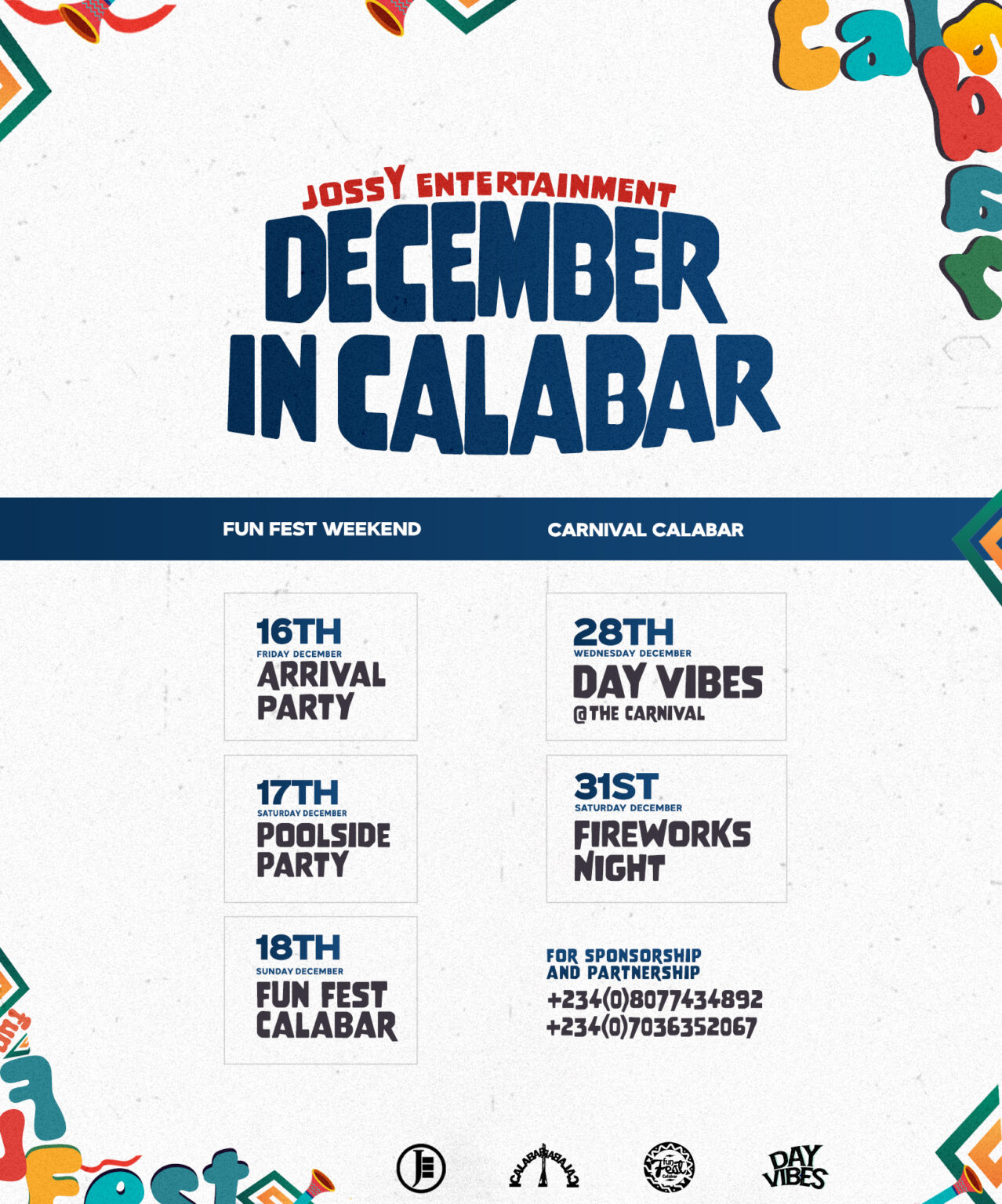 Jossy Entertainment has an Array of Events for 'December in Calabar ...