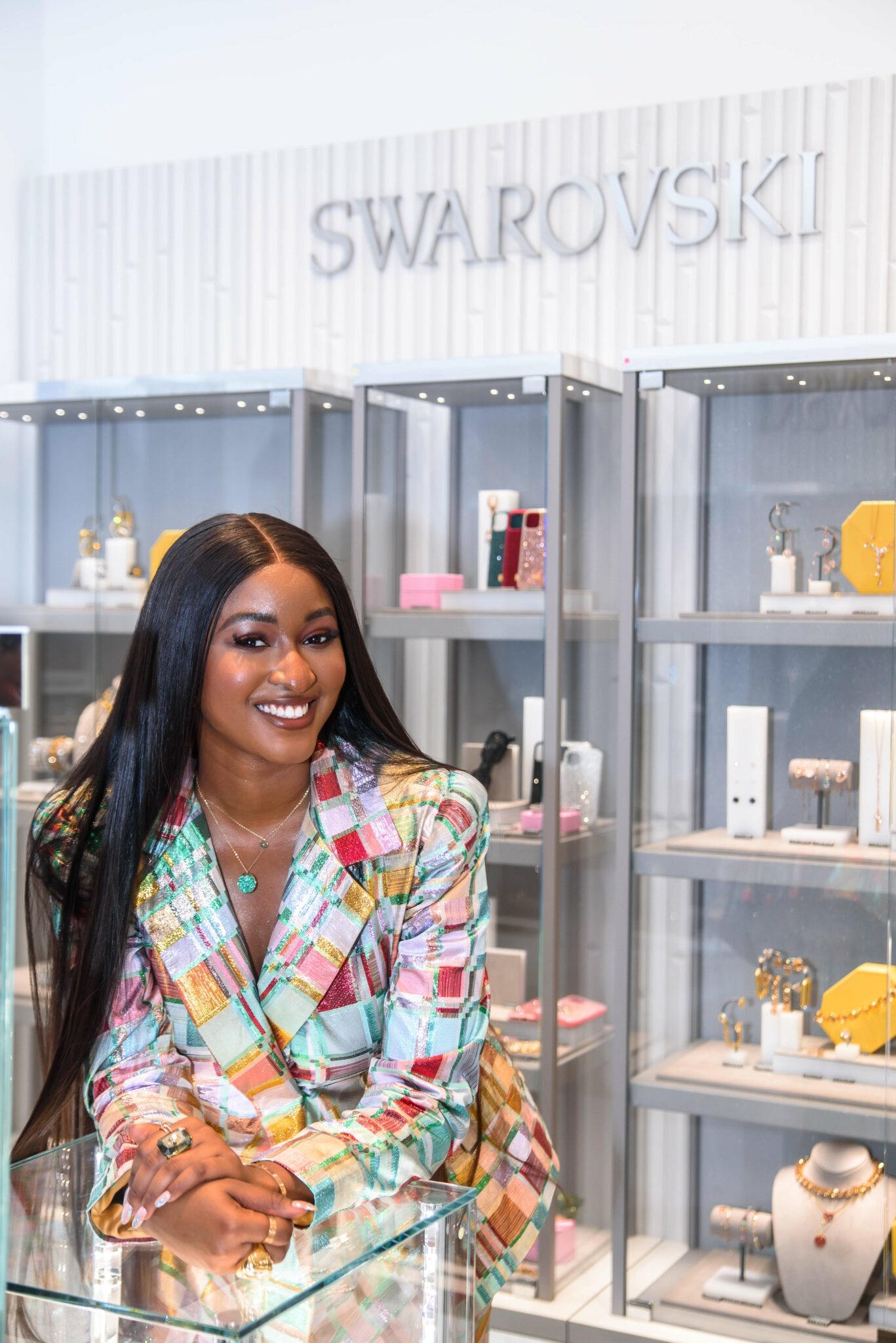 Swarovski Nigeria unveil Sanchan Elegushi, Kim Oprah, Ify Okoye ...