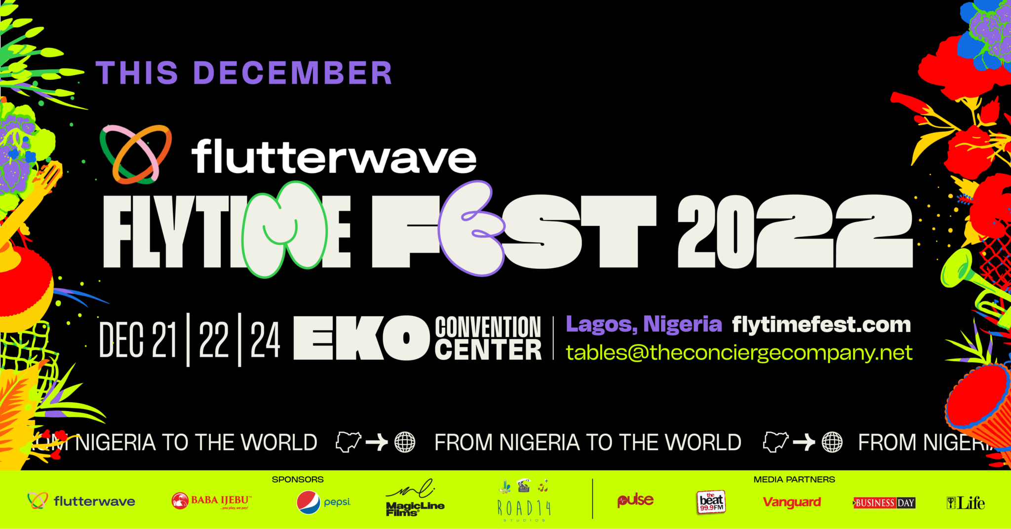 Flutterwave Flytime Fest 2022 is upon us | Here's what you need to know ...