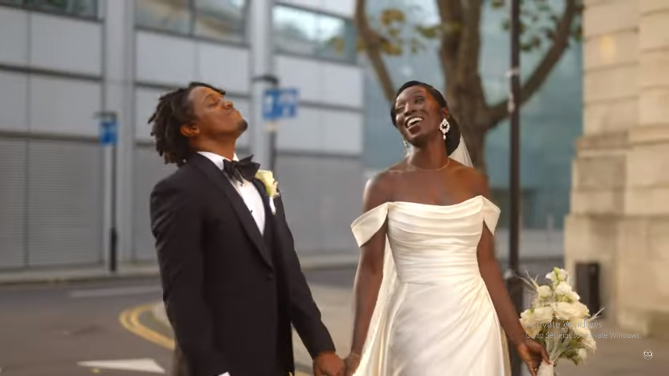 Feel the Excitement In Nana & Arrin's White Wedding Video | BellaNaija