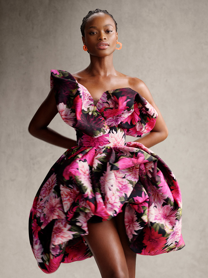 Mayowa Nicholas Shines in Oscar de la Renta's Pre-Fall 2023 Lookbook ...