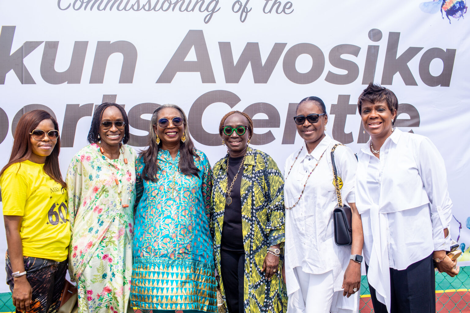 The 'Ibukun Awosika Sports Centre' unveiled at Methodist Girls High ...