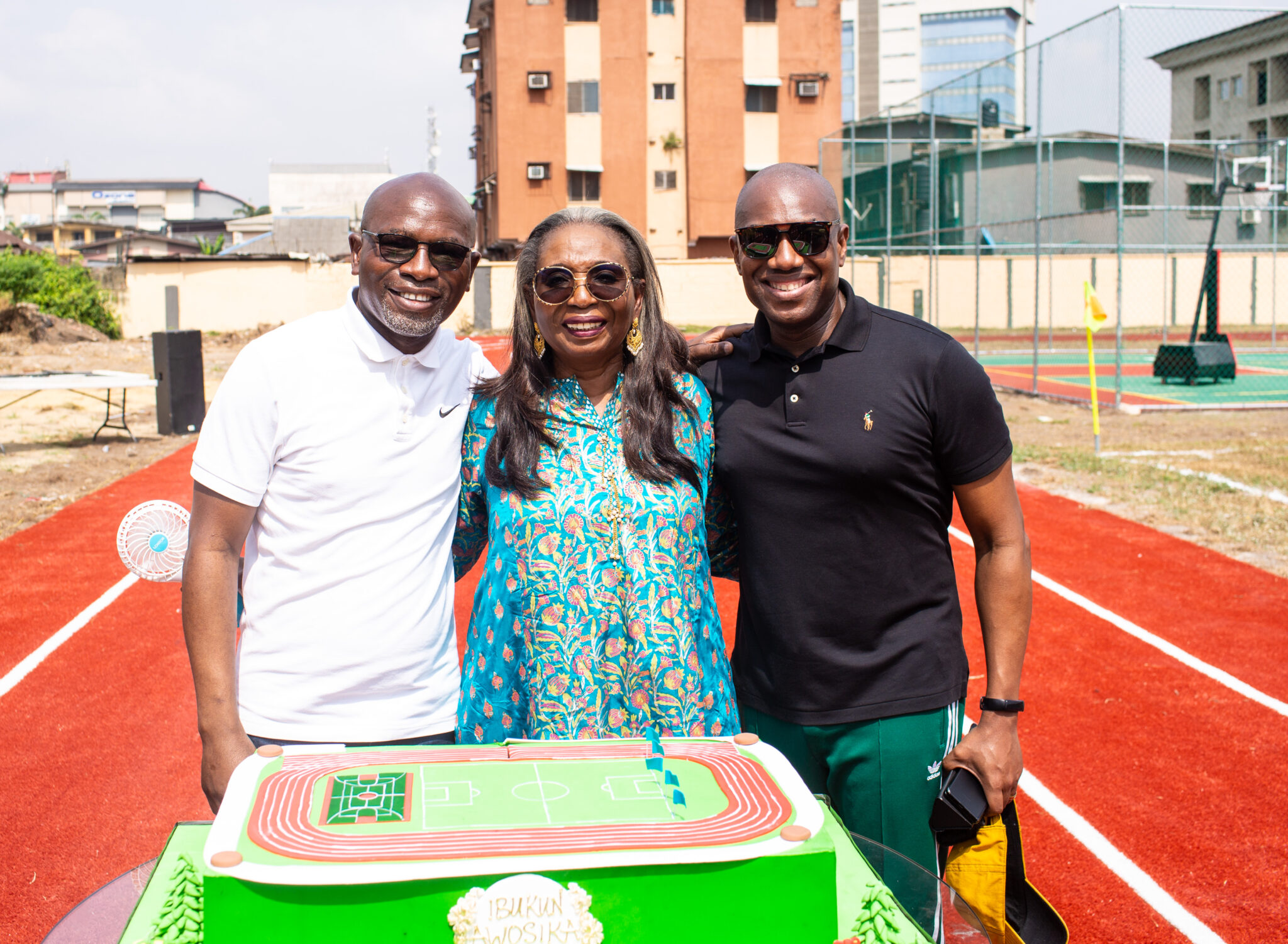 The 'Ibukun Awosika Sports Centre' unveiled at Methodist Girls High ...