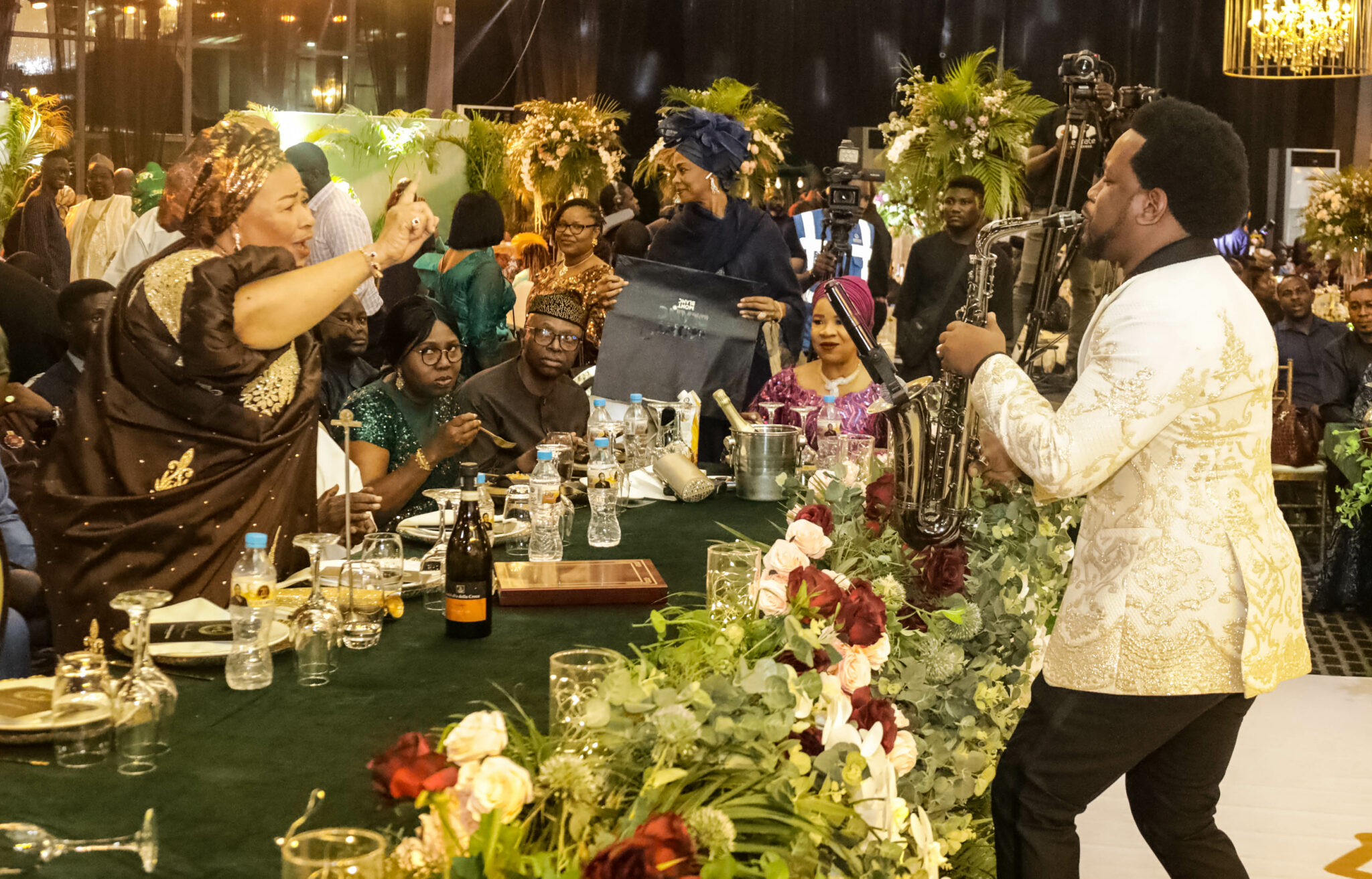 It was a Colourful Platinum Jubilee as Family and Friends celebrated Dr ...