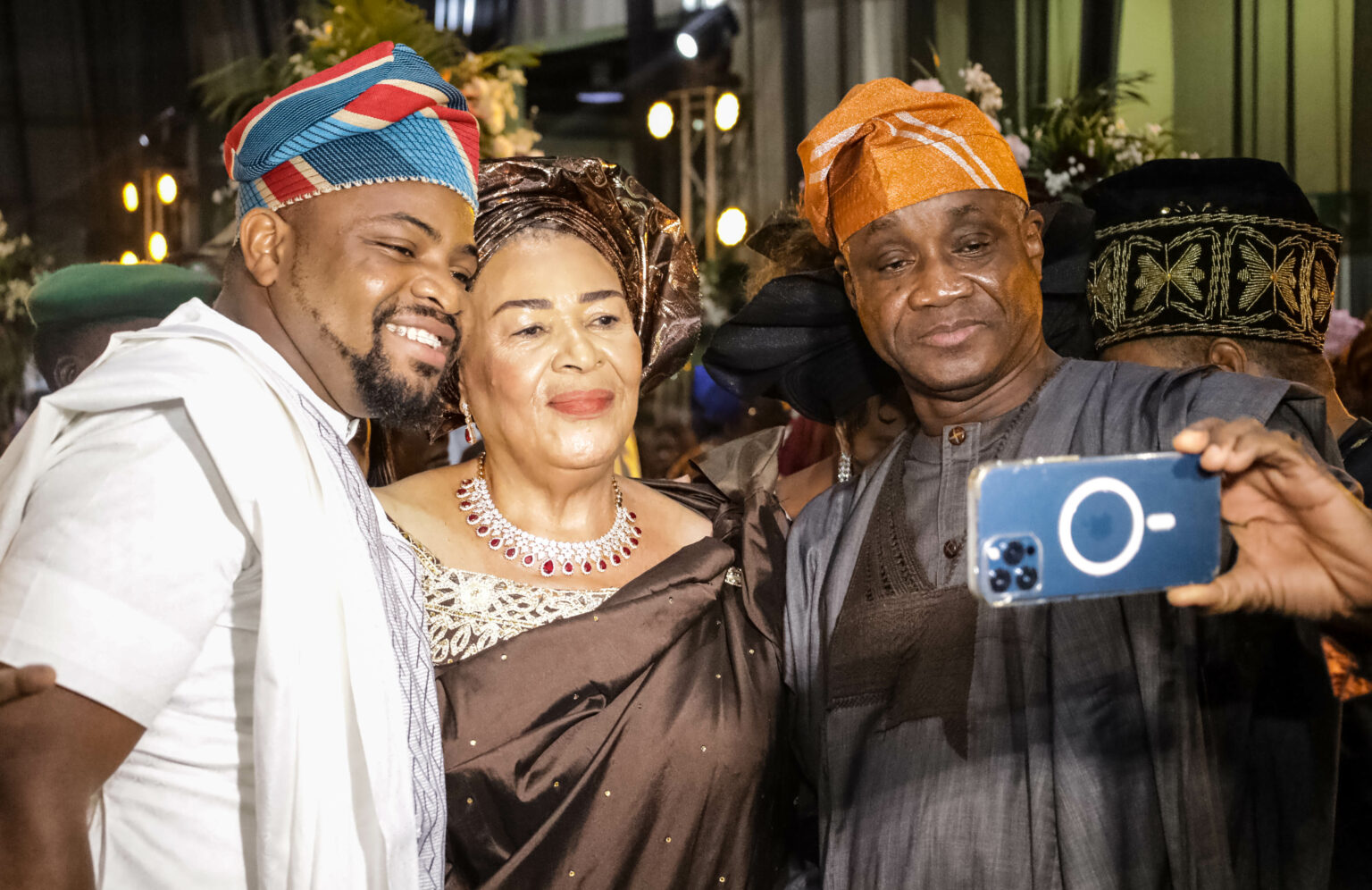 It was a Colourful Platinum Jubilee as Family and Friends celebrated Dr ...