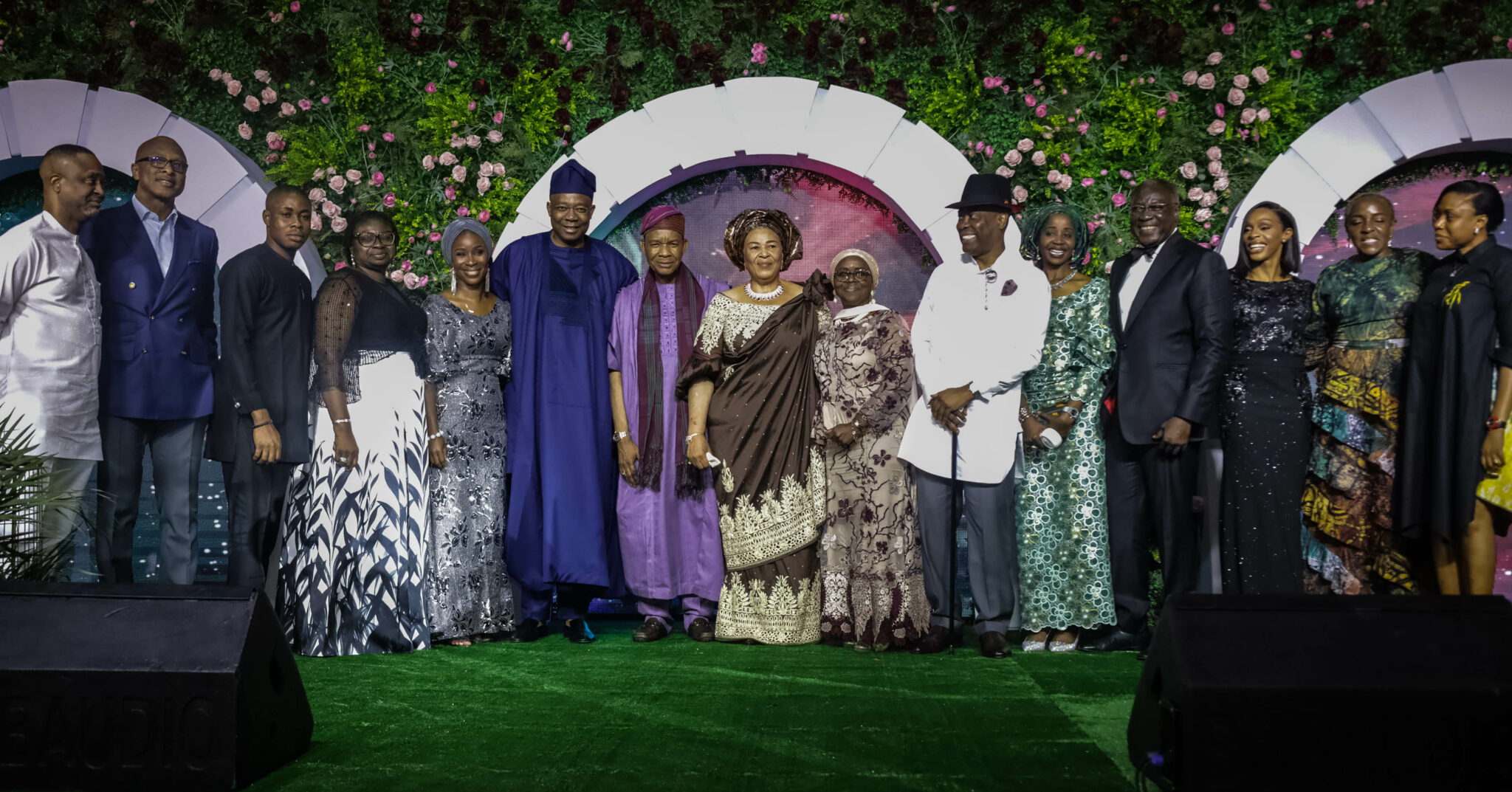 It was a Colourful Platinum Jubilee as Family and Friends celebrated Dr ...
