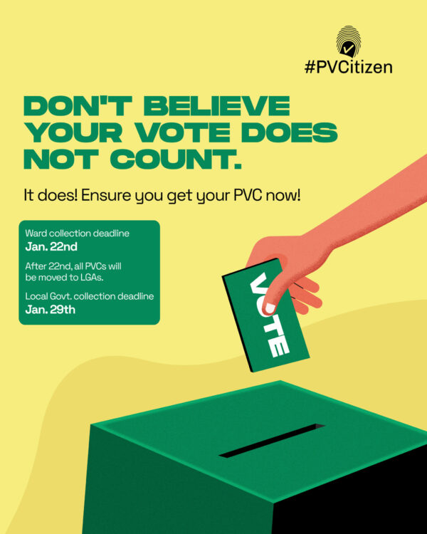 Your Vote Counts! Get Your PVC Today | BellaNaija