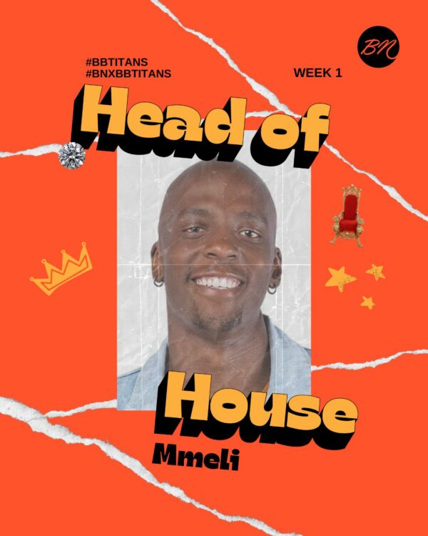 #BNxBBTitans: Mmeli is the First BBTitans Head of House | BellaNaija