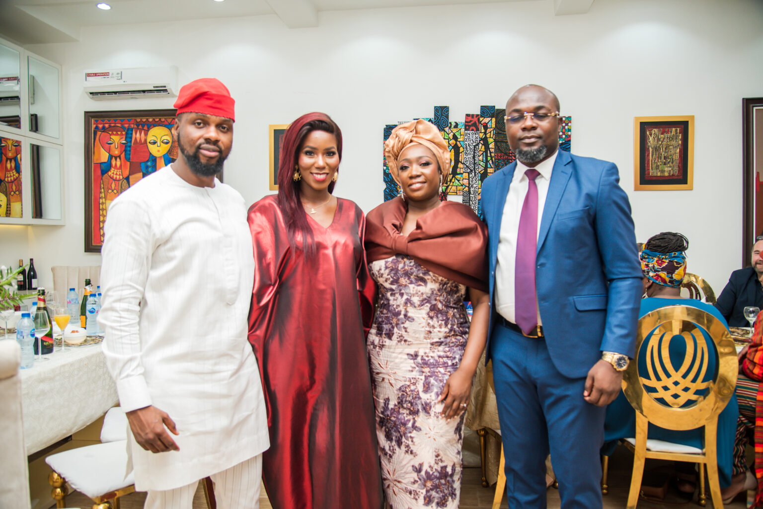 A Dinner for Sola Sobowale's Birthday ended as a Celebration of ...