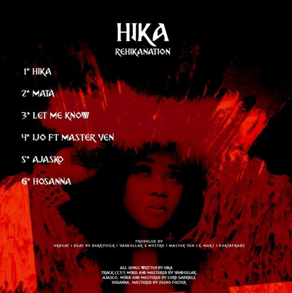 New EP: Hika - Rehikanation | BellaNaija