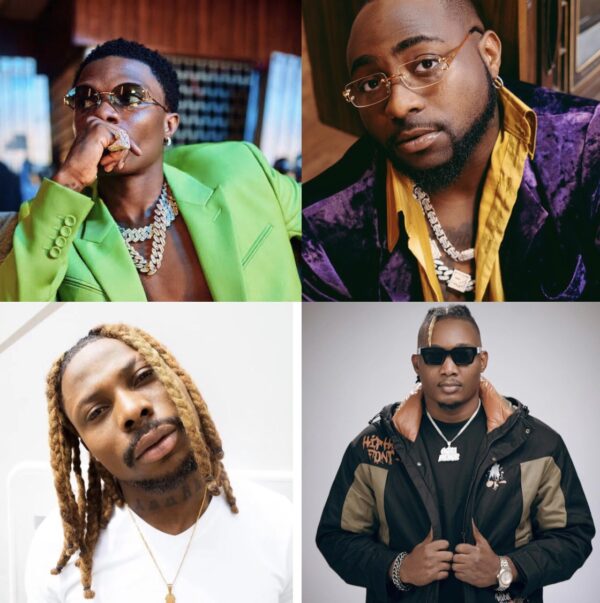 Davido, Wizkid, Asake, Goya Menor Nominated for South African Amapiano ...