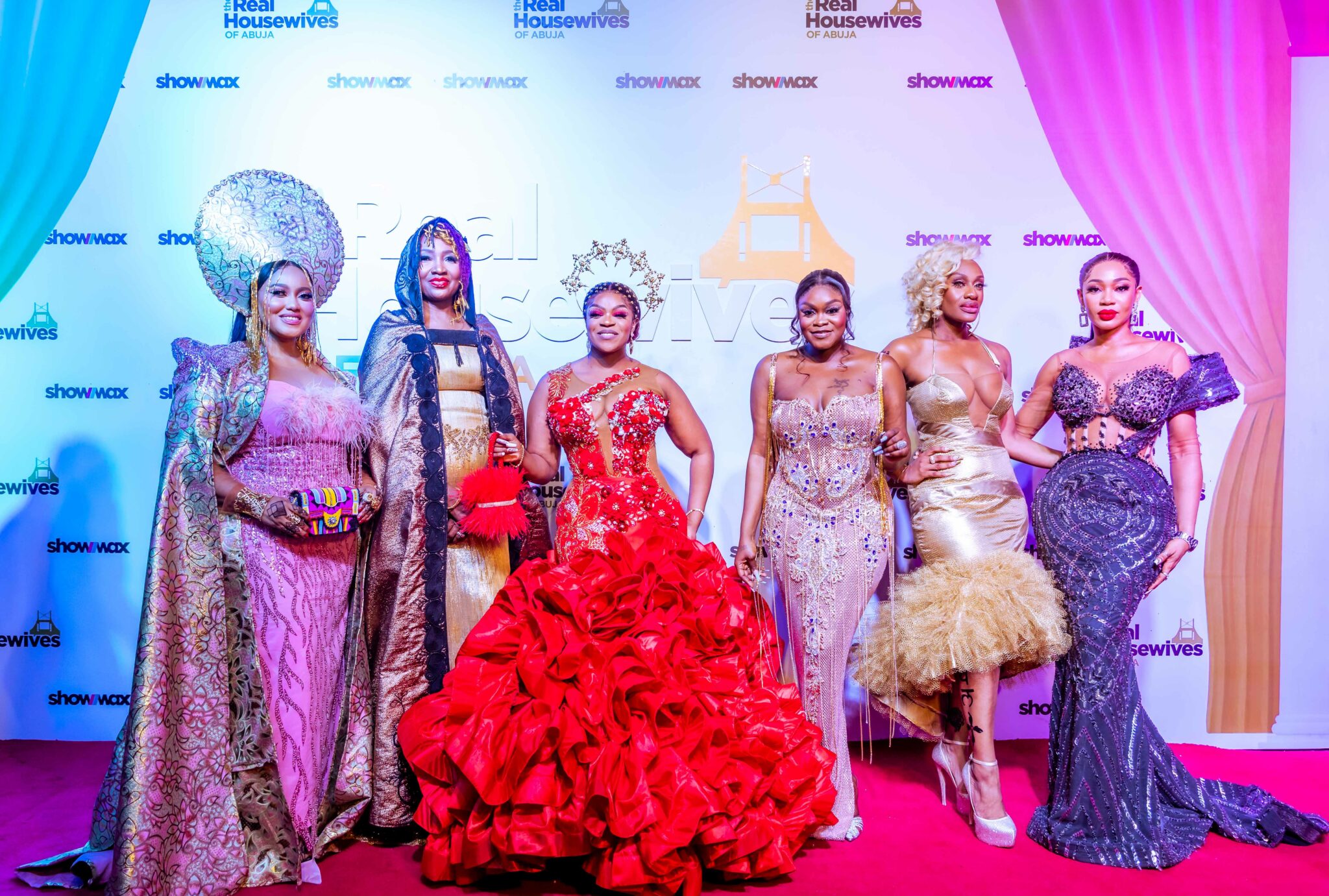 OJ Posharella, Princess & Samantha Showed Up in Style for the "Real Housewives of Abuja ...