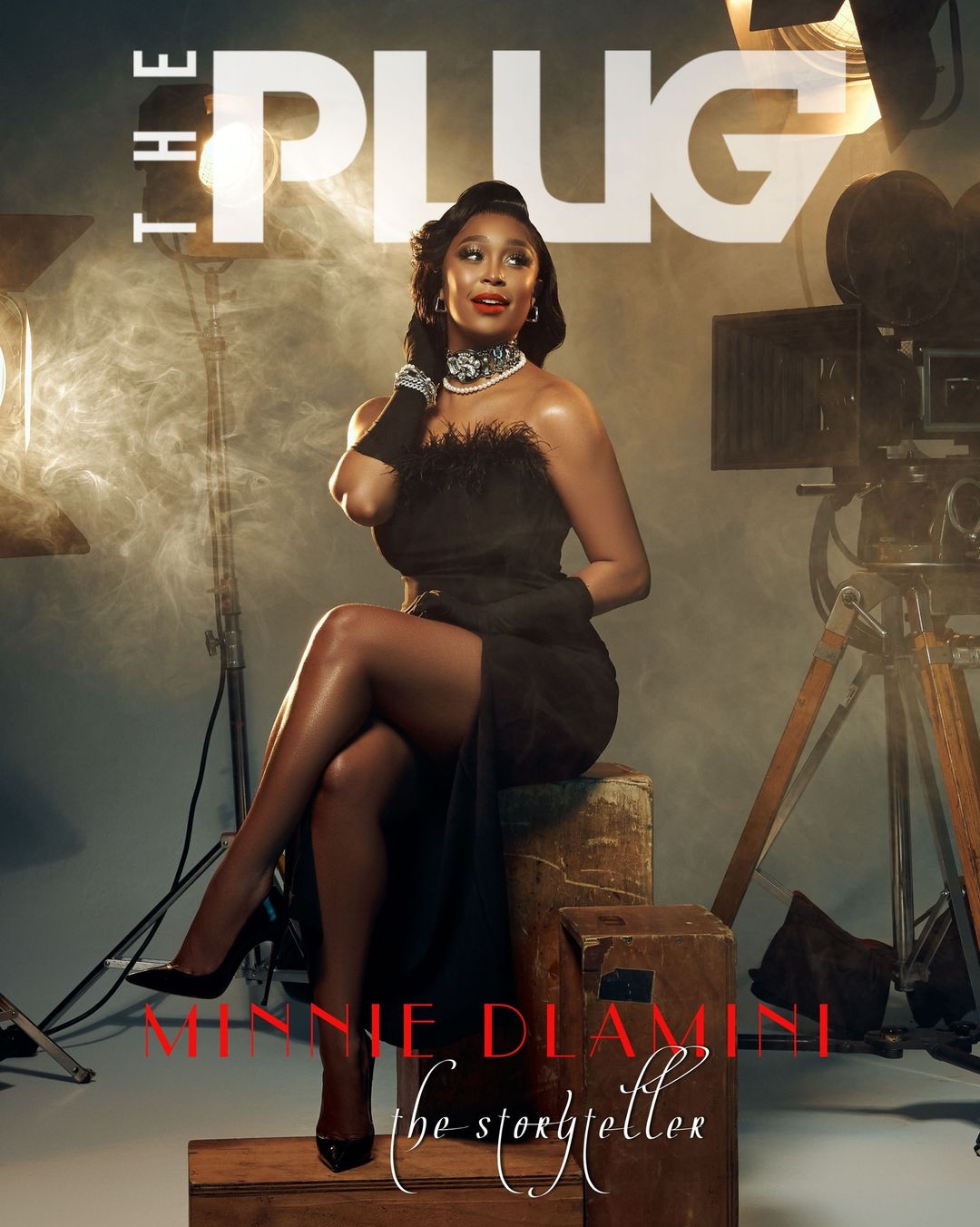 Every Look Worth Seeing From Minnie Dlamini's The Plug Magazine Cover ...