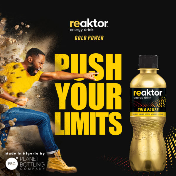 Introducing reaktor Gold Power - The Game Changer Energy Drink by ...