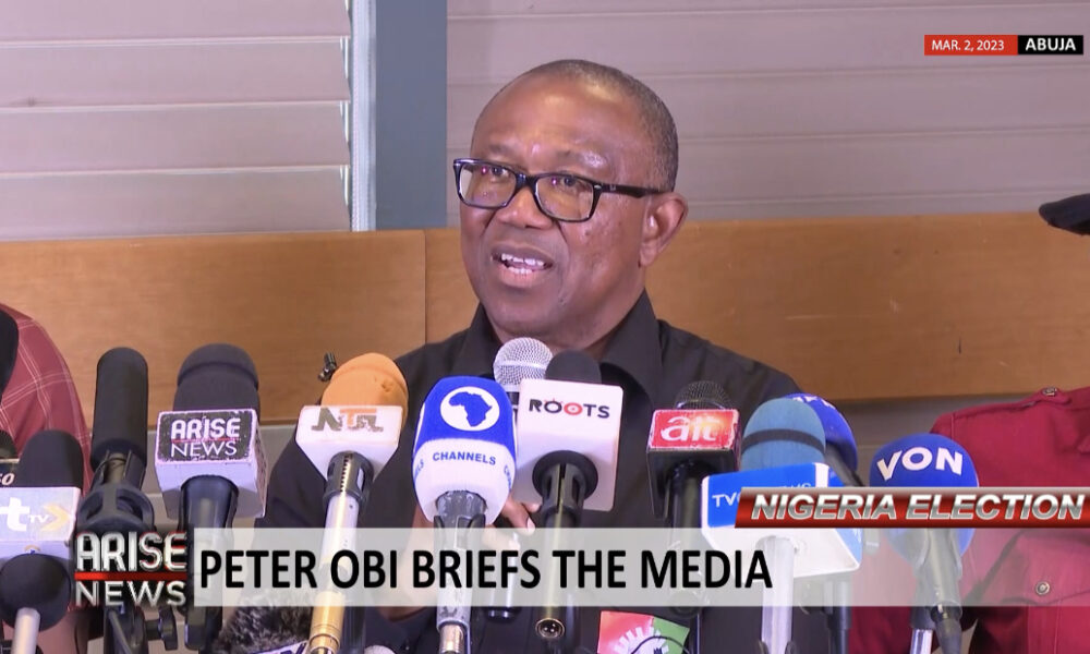 What Peter Obi Said in His Press Conference | BellaNaija