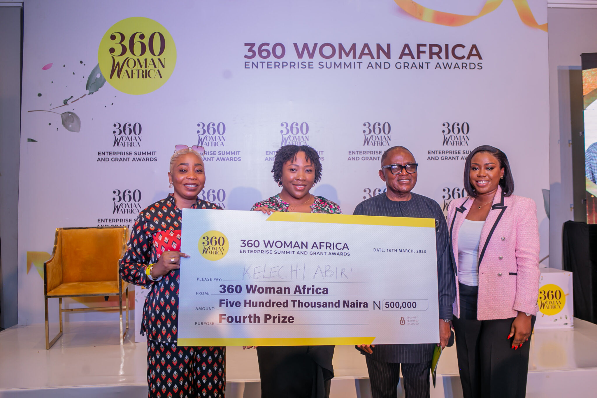 360 Woman Africa Invests in the Future of Women: Awards N5M Grant to 4 ...