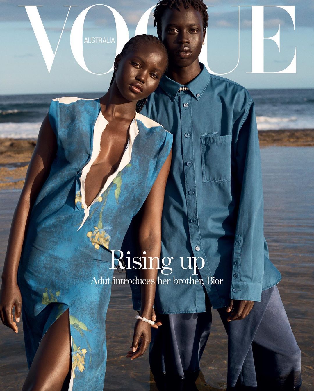 Double Trouble: Adut & Bior Akech Cover Vogue Australia's April 2023 Issue | BellaNaija