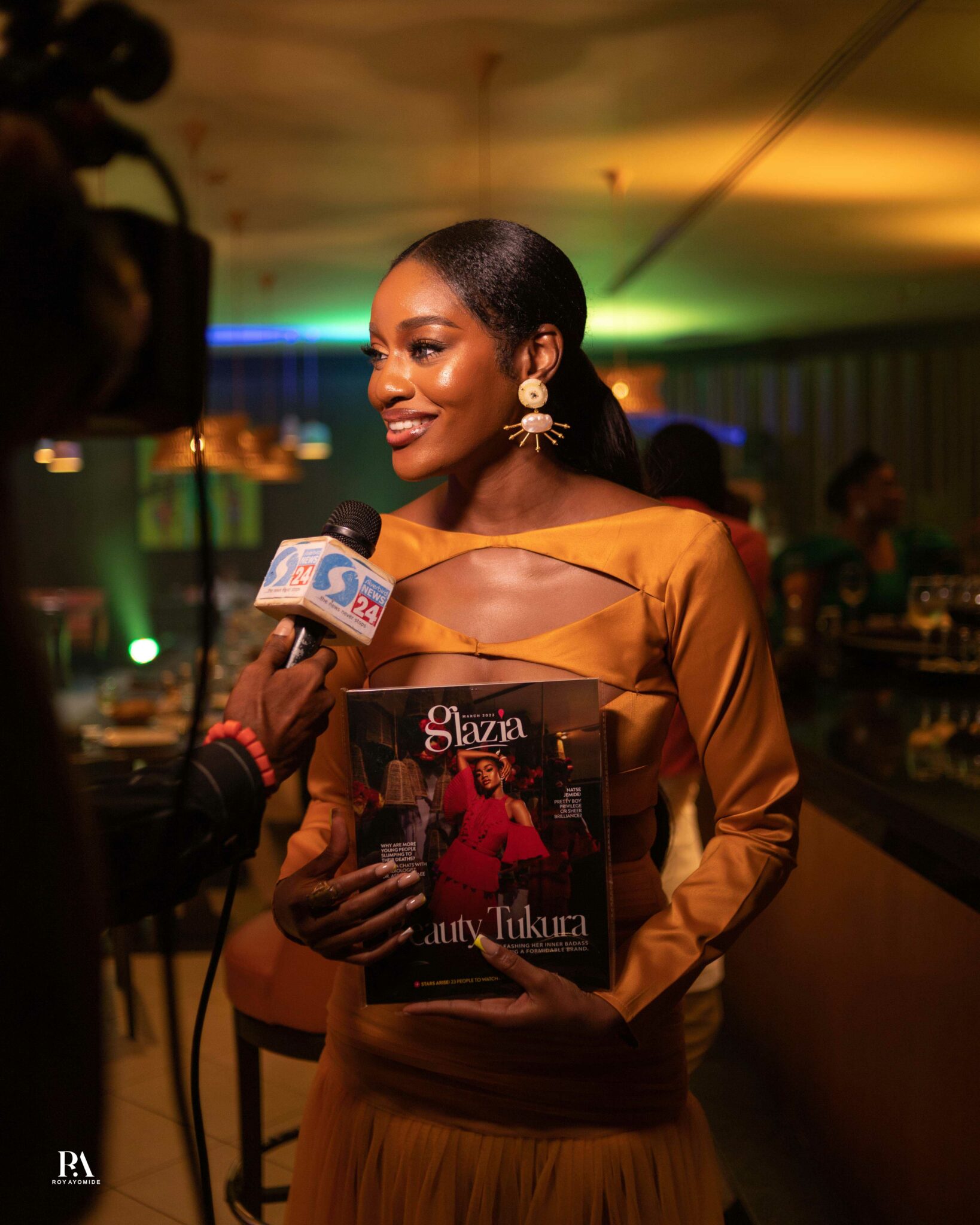 Glazia Magazine Celebrates New Cover With Exquisite Cocktail Party In ...