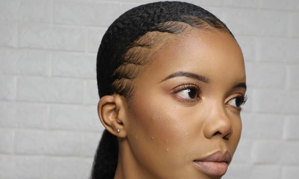 Check Out This DIY Back Ponytail Tutorial For Natural 4c Hair, Courtesy ...