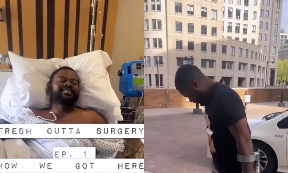 Falz Shares His Recovery Journey Following a Surgery for an ACL Tear ...