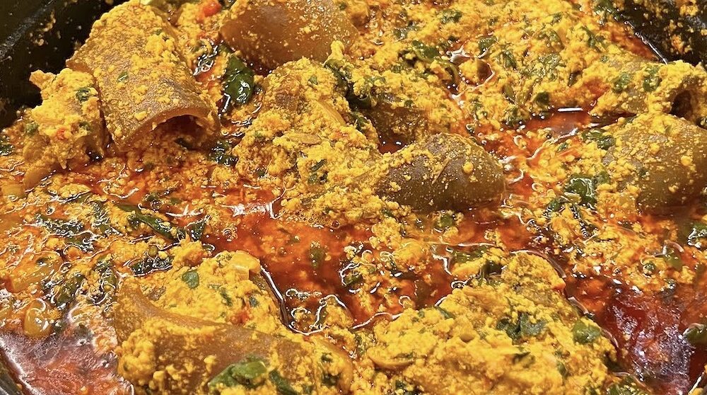 Dolapo Grey’s Mouthwatering Oxtail Egusi Soup Recipe Is A Must Try | BellaNaija