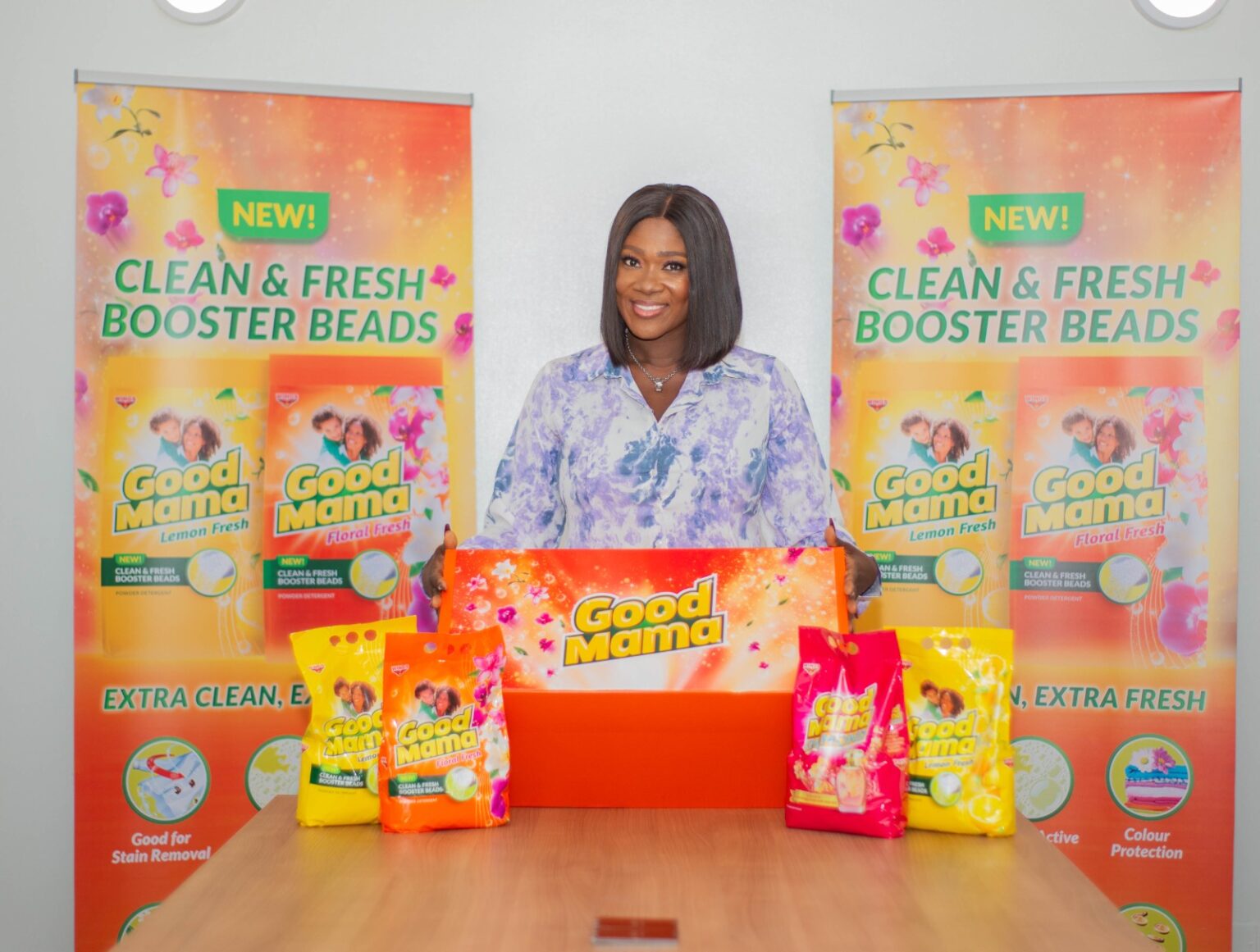 Good Mama Nigeria Partners with Celebrity Mom Mercy Johnson Okojie as ...