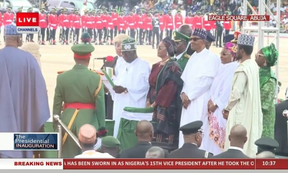 Bola Tinubu Sworn In as President of the Federal Republic of Nigeria | BellaNaija