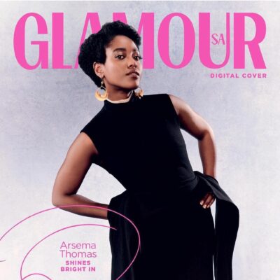 DJ Zinhle Served a Stunning Bold Eye Look On The Latest Glamour SA ...