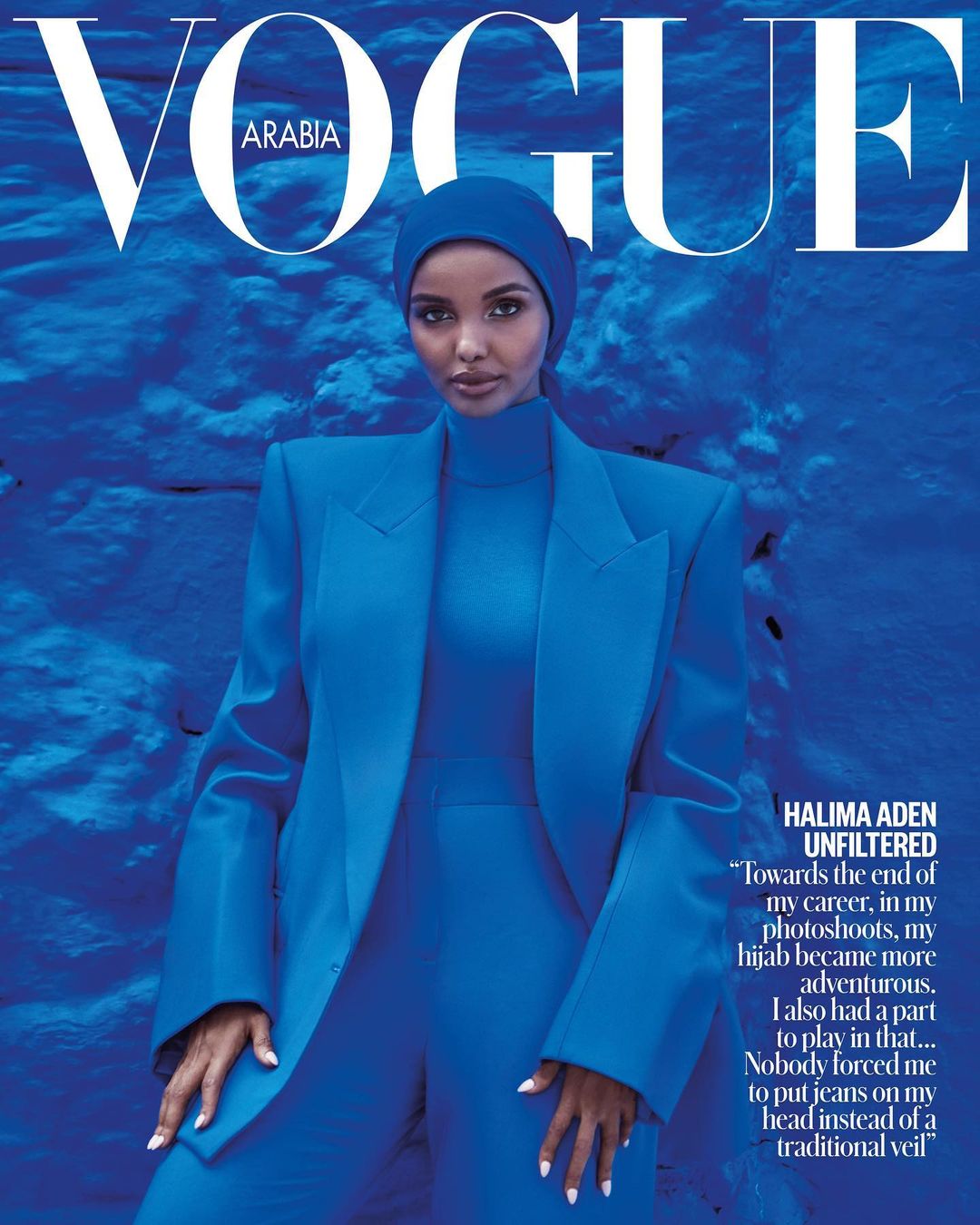 Halima Aden is the Stunning Cover Star for Vogue Arabia's May Issue ...