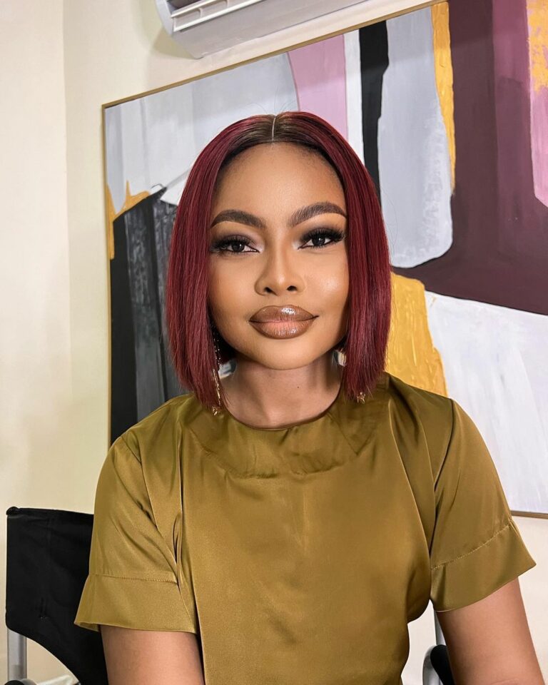 Teniola Aladese Puts an Olive Twist on the Mini Skirt Trend | BellaNaija